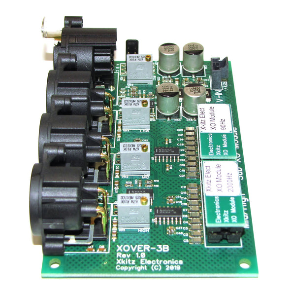 Linkwitz-Riley 3-Way Active Crossover, Fully Balanced [XOVER-3B ...