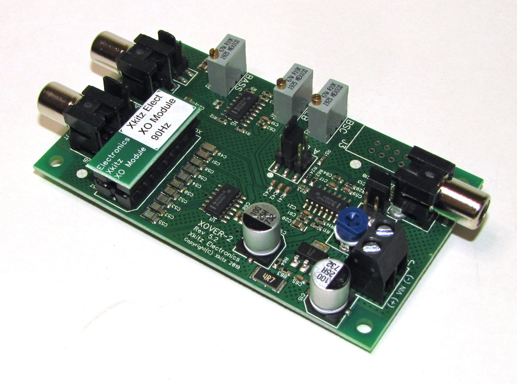 Linkwitz-Riley 2-Way Active Crossover, Fully Assembled [XOVER-2] – Xkitz Electronics